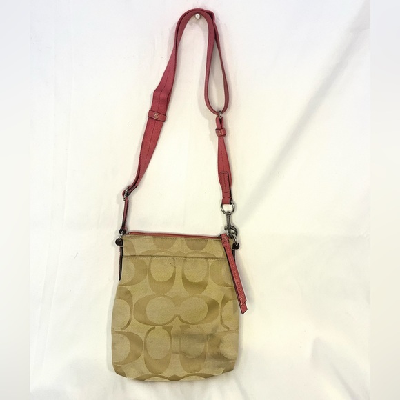 Coach | Bags | Vintage Coach Canvas Monogram Crossbody Bag | Poshmark